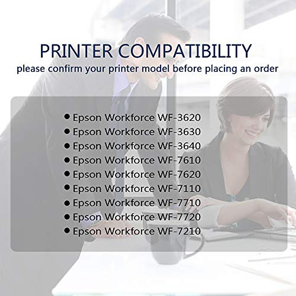 Run Star Remanufactured Ink Cartridge Replacement for Epson 252XL T252XL 252 XL Used in Workforce WF-7720 WF-7710 WF-3640 WF-3620 WF-3630 WF-7610 WF-7620 WF-7110 WF-7210, 5-Pack (2BK/1C/1Y/1M)