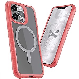 Ghostek Pink MagSafe iPhone 13 Pro Max Case - Anti-Yellow, Slim Fit, Protective Cover for Women (6.7 Inch)