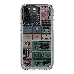 CASETiFY Clear iPhone 14 Pro Max Case [Not Yellowing / 6.6ft Drop Protection/Compatible with Magsafe] - Research by Other Minerals
