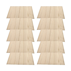 10pcs Taekwondo Breaking Board Rebreakable Kick Boards Performing Wooden Taekwondo Punching Boards Training Accessory for Kids Adult (0.3cm)