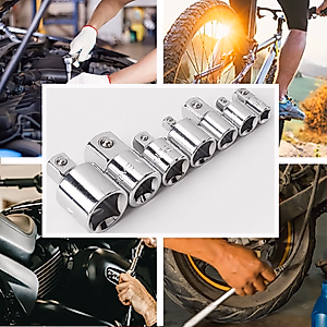 FOCMKEAS Socket Adapter 3/8" Drive (F) to 1/2"(M), CR-V, Female to Male