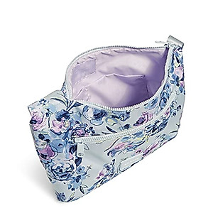 Vera Bradley Women's Recycled Lighten Up Reactive Crossbody Sling Purse, Fresh-Cut Bouquet, One Size