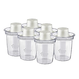 Tommee Tippee Closer to Nature Baby Bottle Formula Dispensers – 6 Count