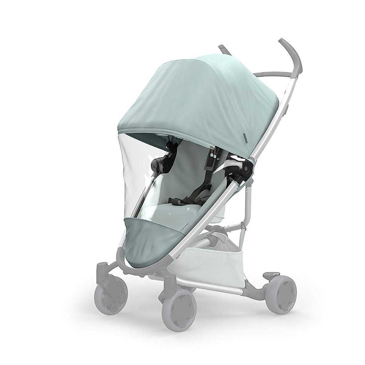 Quinny Rain Cover for Zapp Flex Strollers, Frost