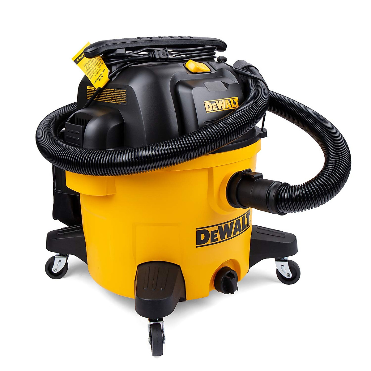 DEWALT 9 Gallon Wet/Dry Vac, 5HP Heavy-Duty Shop Vacuum, Wet/Dry Suction Blow Function 3 in 1, DXV09P