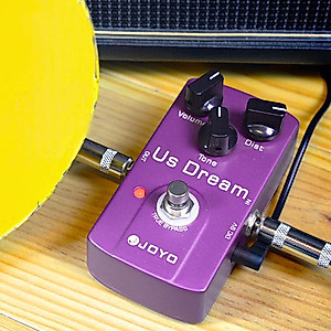 JOYO JF-34 High-Gain Distortion and JF-01 Vintage Overdrive Effects for Electric Guitar Most Frequently Combination Budget Pedals in Bundle