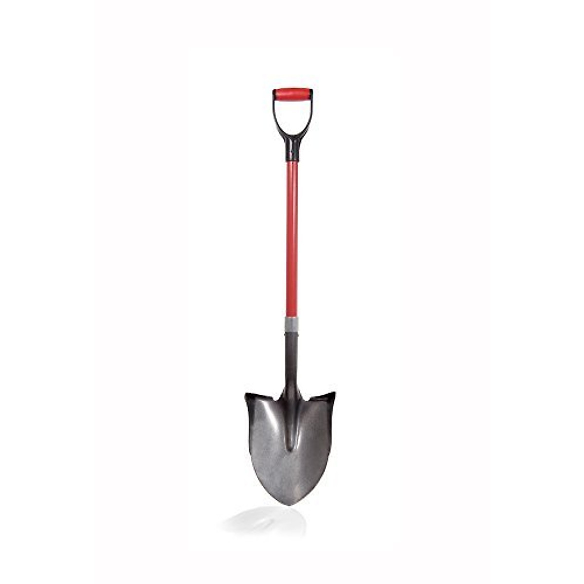 ROOT ASSASSIN One Shot Garden Shovel (43" D-Handle) - Holds More Than The Average Shovel, Back Wings Keep Dirt from Spilling Off The Back, Best for Yard Work, Gardening, Digging, Treasure Hunting