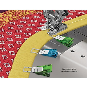 Taylor Seville Originals Small Magic Clip Sewing and Quilting Clips 6 Piece Set - Quilting Supplies and Notions - Sewing Accessories and Supplies