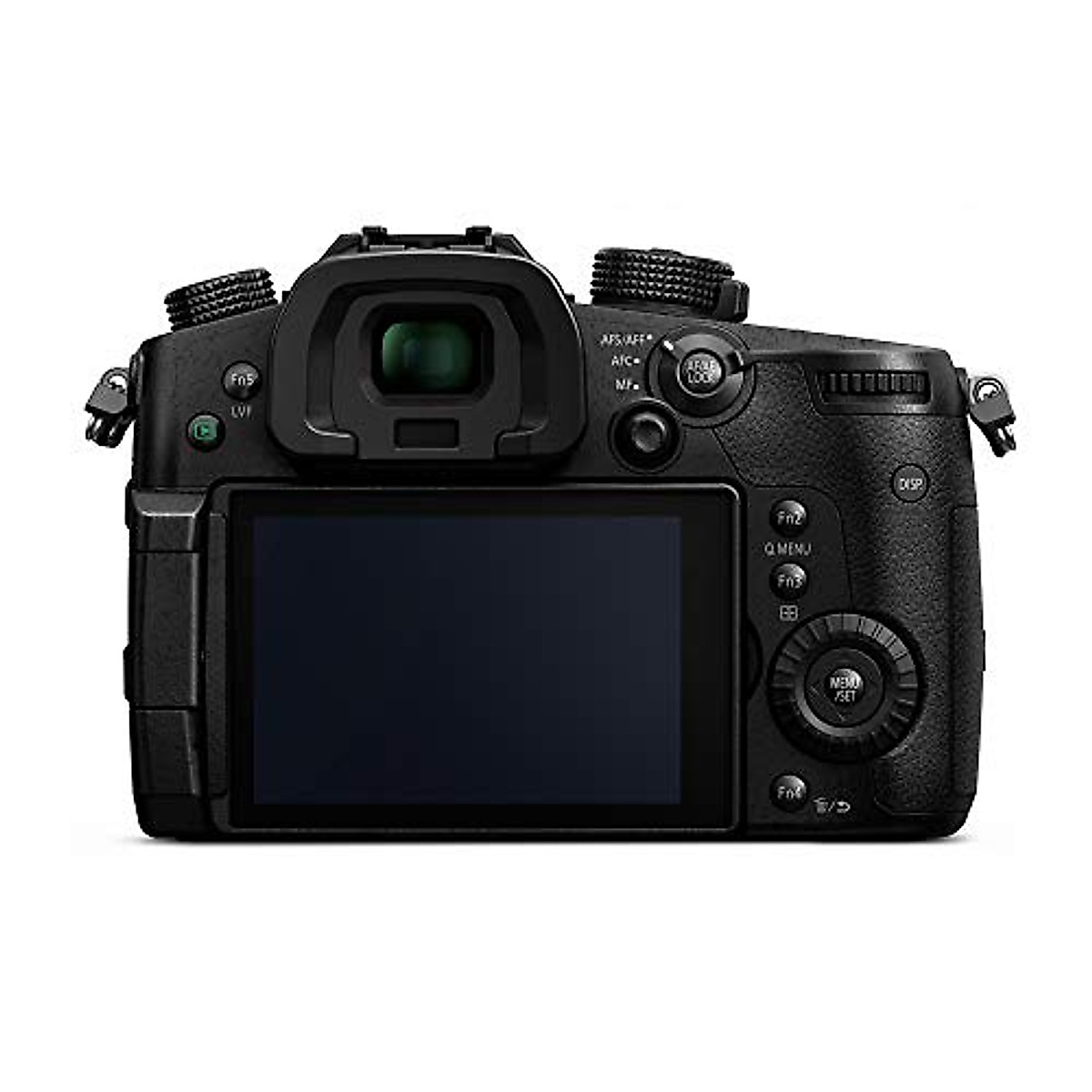 Panasonic LUMIX GH5 4K Mirrorless Camera with 12-35mm Lens,128GB SD Card, Koah Roebling Street Camera System Gadget Bag, Shock Mount, 60” Tripod and Battery and Dual Charger Bundle (7 Items)