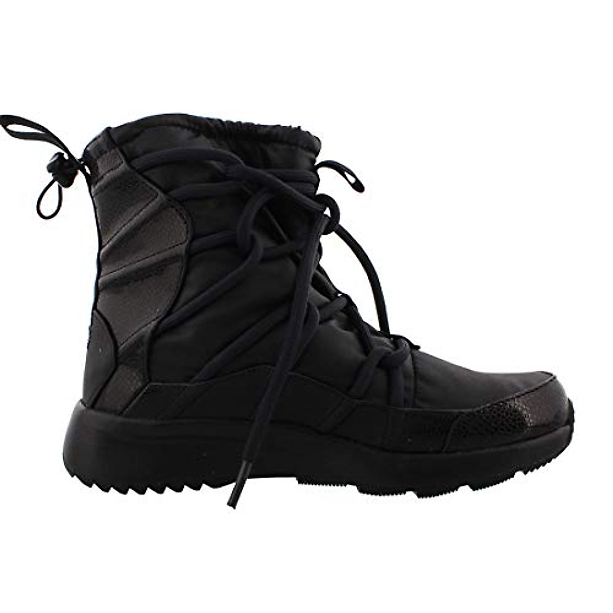 Nike Tanjun High Rise Womens Shoes Size 5.5, Color: Black/Black