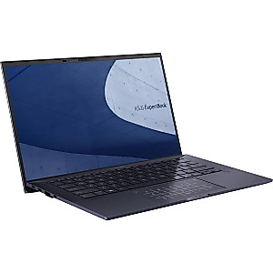 ASUS ExpertBook B9 Thin & Light Business Laptop, 14” FHD Display, Intel Core i7-1165G7 CPU, 1TB SSD, 16GB LPDDRX-RAM, Windows 10 Pro, Up to 17 Hrs-Battery Life-Sleeve, B9450CEA-XH75