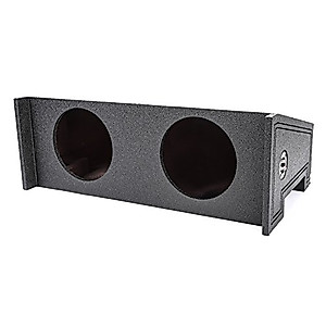 Q Power QBJEEP10 DF Dual 10-Inch Custom Speaker Box for Jeep Wrangler CJ5/CJ7