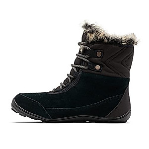 Columbia Women's Minx Shorty Leather, Black/Kettle, 10