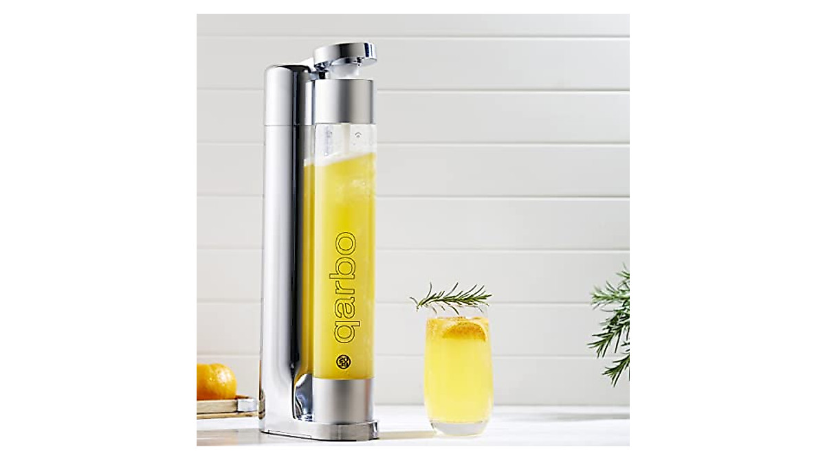 Twenty39 Qarbo Sparkling Water Maker - Effortless Fizz
