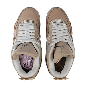 Nike Jordan Womens Air Jordan 4 WMNS DJ0675 200 Shimmer - Size 10.5W, Orange