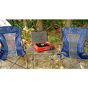 Cuisinart CGG-1050 Portable Butane Camping Stove with Carrying Case - 8,000 BTU Burner - Perfect for Camping and Tailgating