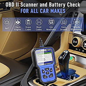 ANCEL BM500 All System OBD2 Scanner fit for BMW Mini, Car Diagnostic Scan Tool for Engine ABS SRS ESP SAS TCM 4WD Systems, with Battery Registration fit for BMW/CBS EPB ETC BMS PCM Oil Reset