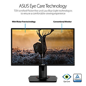 ASUS VG248QG 24 inches G-Sync Gaming Monitor (Renewed)
