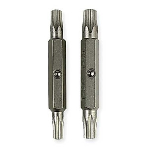 2 Piece Screwdriver Bit Set, 1/4"