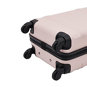 Travelers Club Skyline Spinner Luggage, Filmy, 22-Inch Carry-On