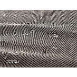 KNQR Mens Performance Quick Dry 4way Stretch Regular Fit All-Terrain Active Training Hybrid Shorts Ash Gray 40