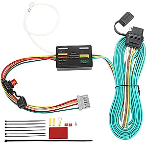 MECMO Trailer Wiring Harness for 2005-2010 Honda Odyssey 4-Way Flat Hitch Wire Trailer Light Hook Up, Plug-in Simple T-Connector Vehicle Side Towing Harness
