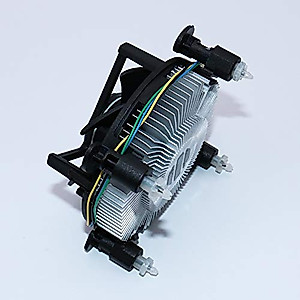 Intel E97379-001 Core i3/i5/i7 Socket 1150/1155/1156 4-Pin Connector CPU Cooler With Aluminum Heatsink and 3.5-Inch Fan For Desktop PC Computer