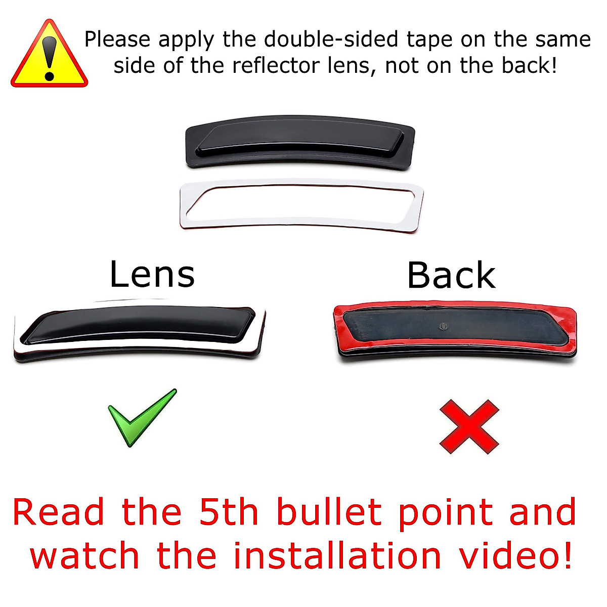 iJDMTOY Euro Dark Smoked Lens Front Bumper Side Markers Compatible With 2009-2012 BMW E90/E91 3 Series LCI Models, Replace OEM Amber Yellow Reflector Assy