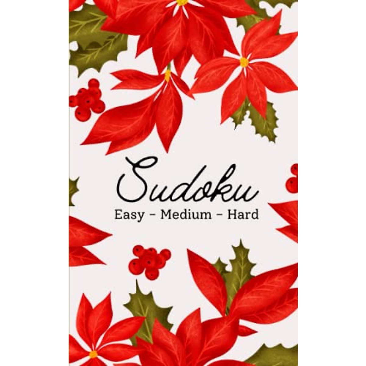Stocking Stuffers for Women: Christmas Sudoku: 100 Puzzles, 5 Levels, Coloring Pages. Activity Book for Adults