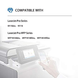 TEINO Compatible Toner Cartridge Replacement for HP 94X CF294X 94A CF294A for Laserjet Pro M118dw MFP M148dw MFP M148fdw (Black, 1-Pack)