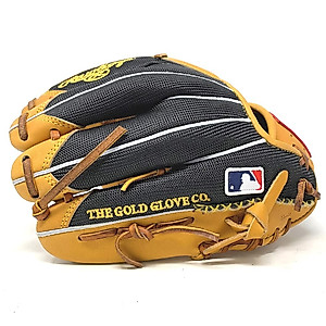 Rawlings Heart of The Hide Baseball Glove 11.5" Infield Glove Tan Black Mesh Back Right Handed Throw