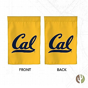 University of California Berkeley Garden Flag Golden Bears Cal UC Banner 100% Polyester (Design F)