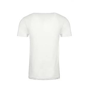 Next Level Men's CVC Crew L WHITE