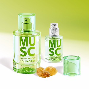 SOLINOTES Musk Perfume for Women - Eau De Parfum | Delicate Floral and Soothing Scent - Made in France - Vegan - 1.7 fl.oz