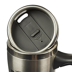 Christian Art Gifts Blessed Is The Man Psalm 84:5 Stainless Steel Travel Mug with Lid and Handle (16 Oz Double-Wall Vacuum Insulated Coffee Cup)