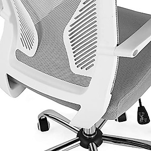 EdgeMod Chartwell Office Chair in White/Grey