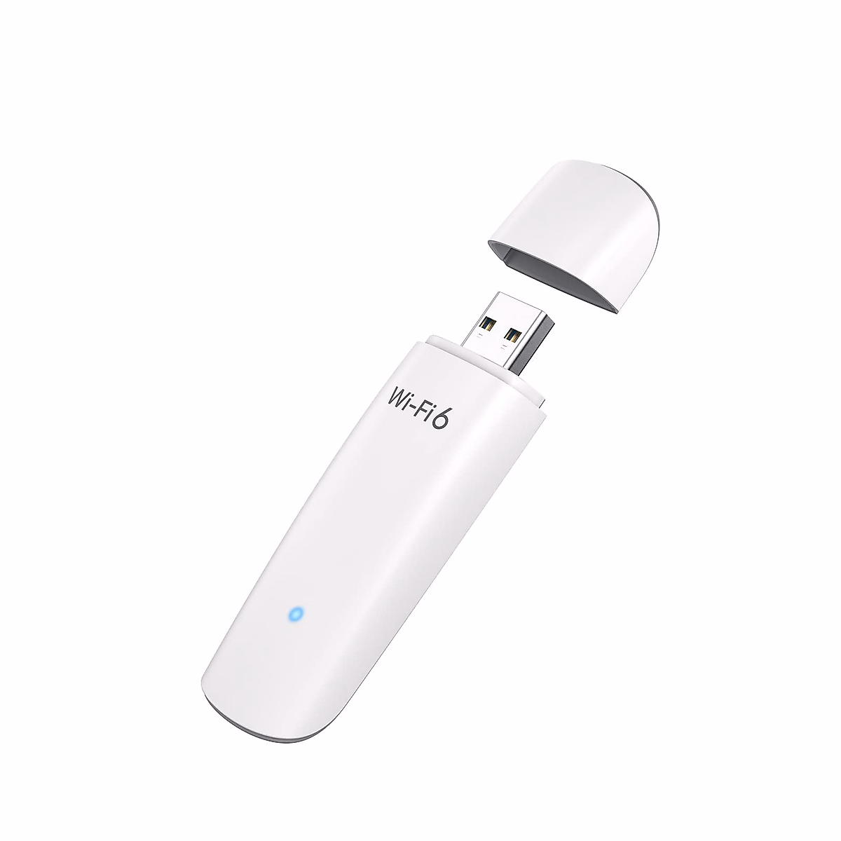 ioGiant AX1800 WiFi 6 Adapter WiFi Adapter for Desktop PC Laptop Wireless Network Adapter Dual Band USB WiFi 6 Adapter 5GHz 1201Mbps + 2.4GHz 574Mbps High Speed MU-MIMO WiFi Dongle for Windows 11/10