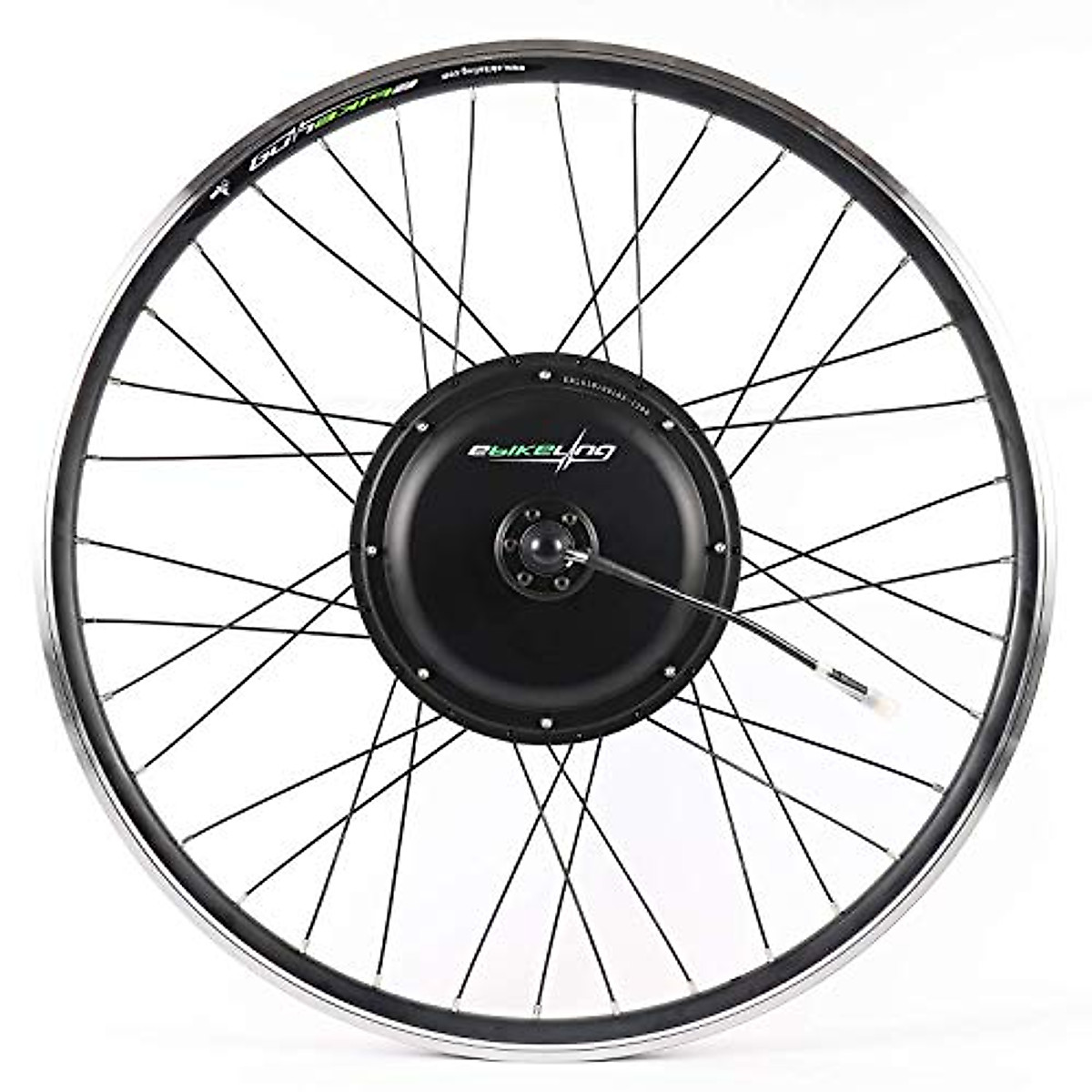 EBIKELING Waterproof Ebike Conversion Kit for Electric Bike 700C Front or Rear Wheel Electric Bicycle Hub Motor Kit, 1200W, Rear/LCD/Thumb