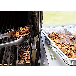 Camerons Products Alder Wood Smoker Chips ~ (2lb. Coarse), 260 cu. in. - 100% All Natural, Coarse Wood Smoking and Barbecue Chips, Packaging May Vary