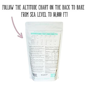 Organic High Altitude Vanilla Cake Mix