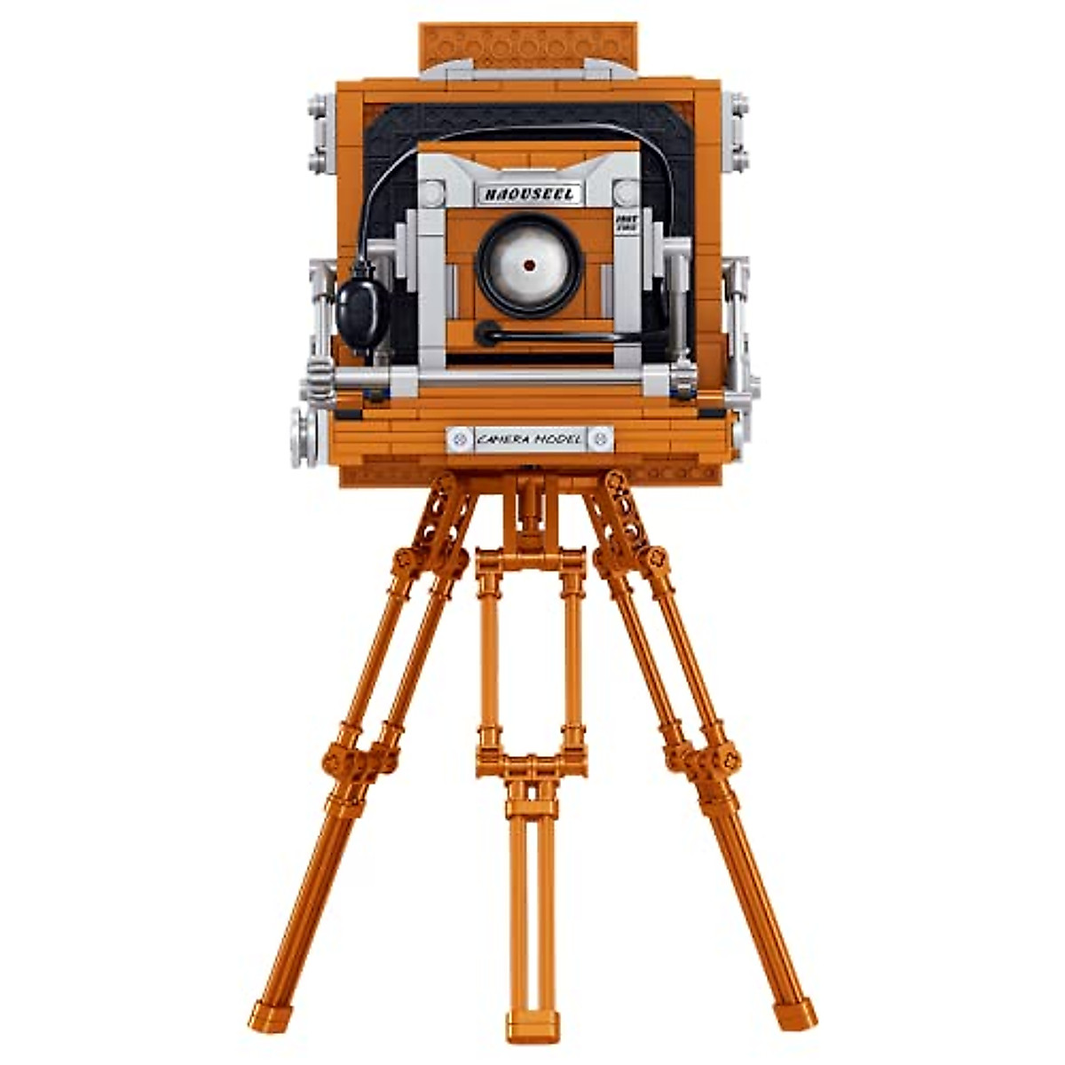 NC Uvini Building Blocks Camera, DIY STEM Toys, Building Construction Brick Set Best Gift for Adult, Teens, Collectible Model Old Style Retro Camera Digital Camera to Build 694pcs