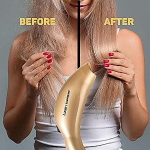 LED Treatment Accelerator - Lizze Photon Supreme Triple Light Action Enhancer - Progressive Thickening And Hydrating Maximizer - Photonic Therapy - Durable Hair Fibers