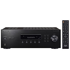 Pioneer SX-10AE Home Audio Stereo Receiver with Bluetooth Wireless Technology - Black