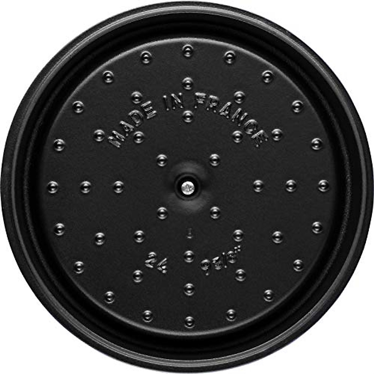 Staub Cast Iron Dutch Oven 5-qt Tall Cocotte, Made in France, Serves 5-6, Matte Black