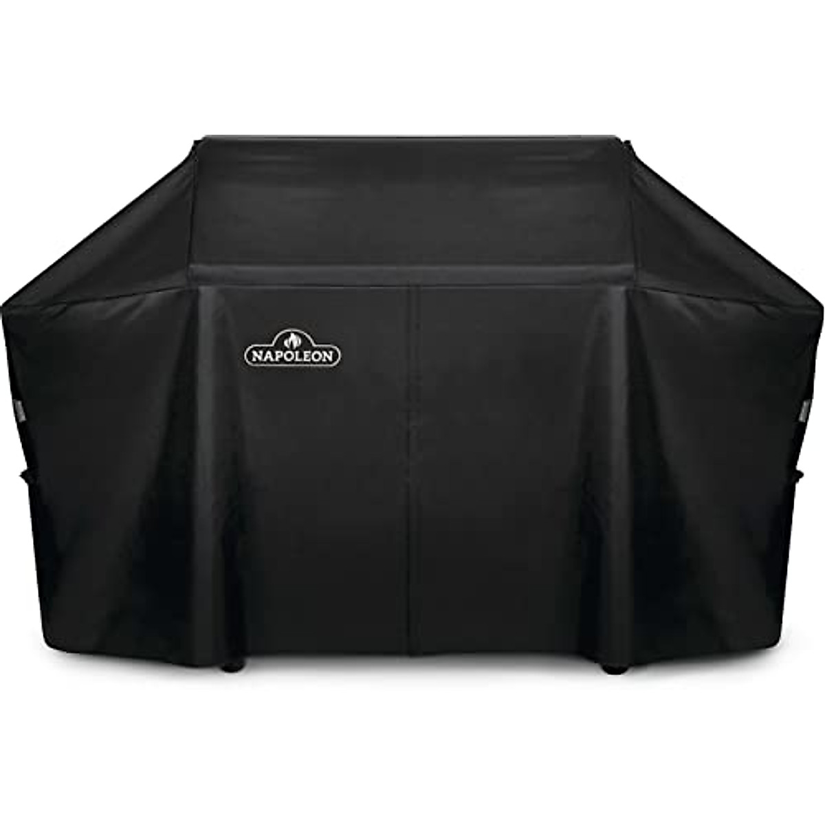 Napoleon Premium Cover for Large Prestige PRO 825 BBQ Grills, Black Cover, Water Resistant, UV Protected, Air Vents, Hanging Loops, Adjustable Buckled Straps to Secure Cover