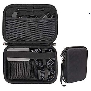 GETGEAR Microsoft Surface accessories organizing case, for Surface Dock, Surface charger adapter, Surface Arc Mouse, Surface Pen, Surface USB 3.0 Hub Docking Station and others (Black)