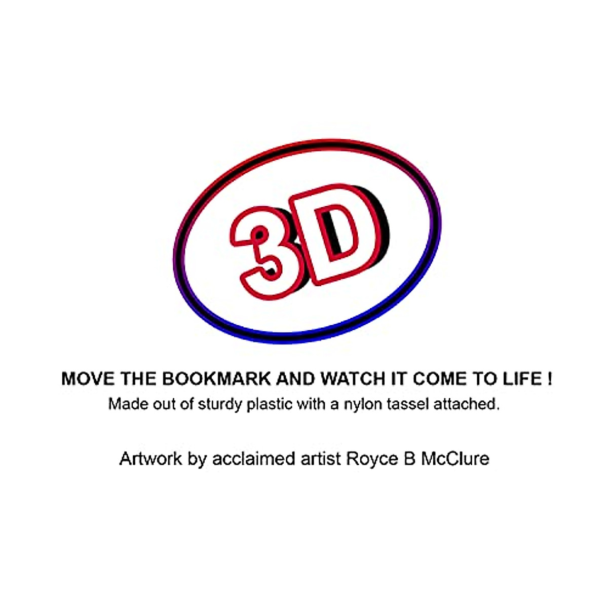 3D Dragon Royce Bookmark - by Artgame (Golden Dragon)