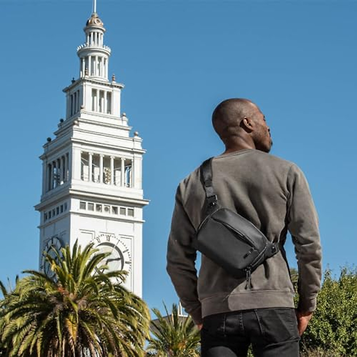 Peak Design Everyday Sling 3L Black Sling, Shoulder, or Waist Carry (BEDS-3-BK-2)