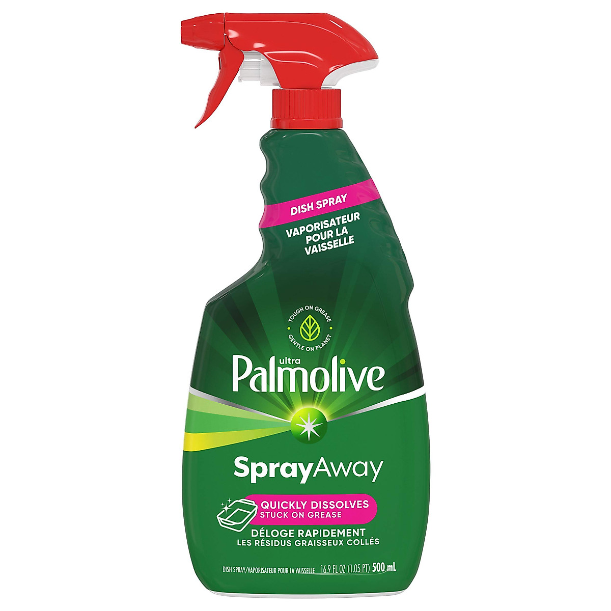 Palmolive Ultra Spray Away Dish Soap Spray, 16.9 Ounce, 6 Pack