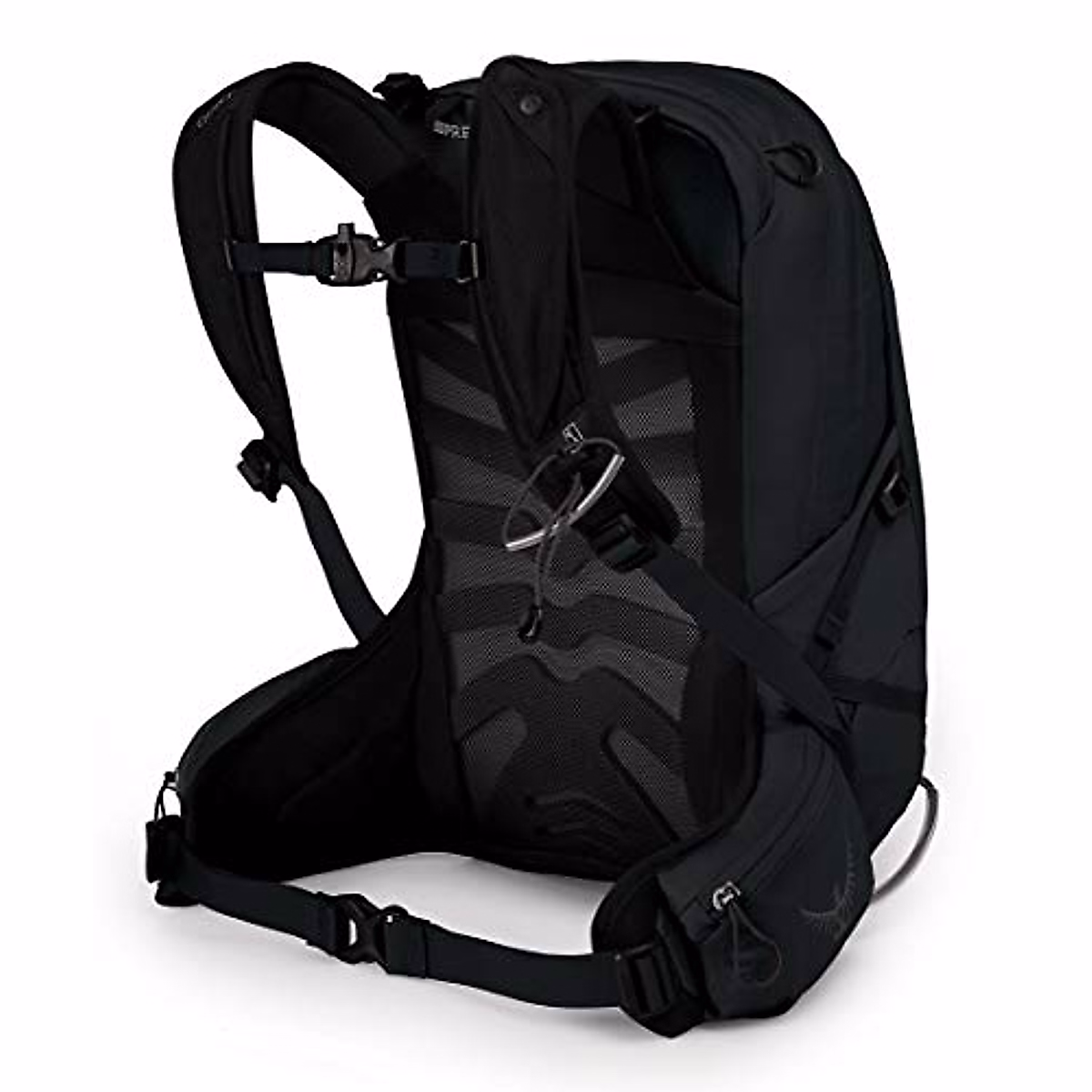 Osprey Tempest 9L Women's Hiking Backpack with Hipbelt, Stealth Black, WM/L